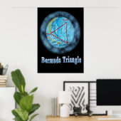 bermuda triangle designs poster | Zazzle