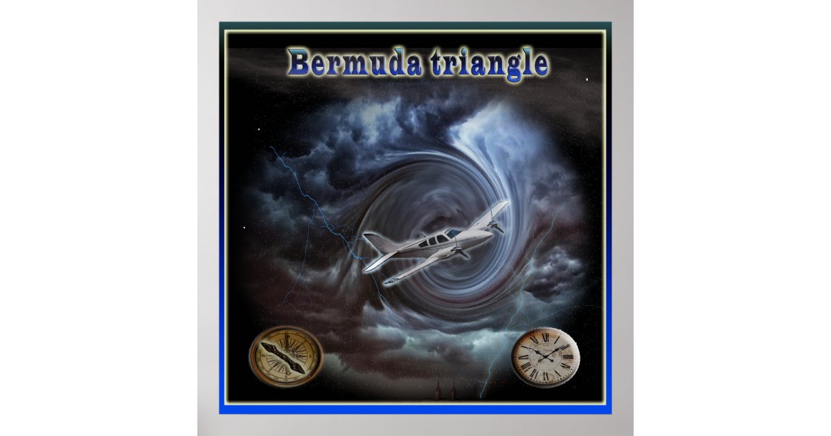 Bermuda Triangle poster | Zazzle