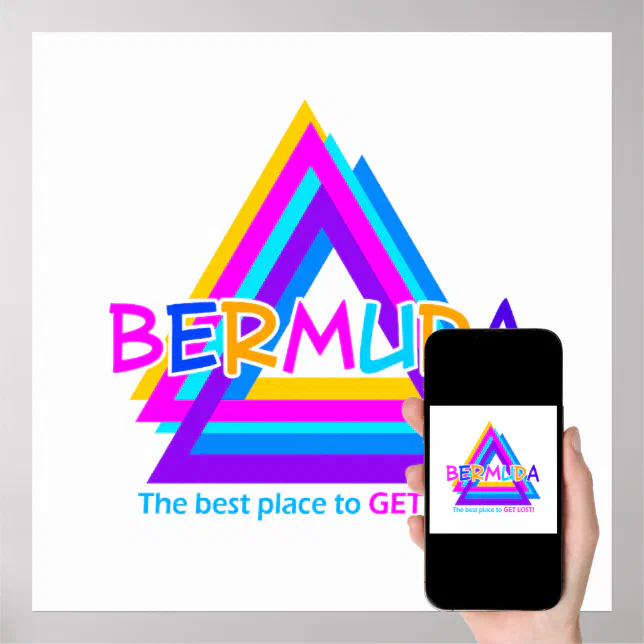 BERMUDA TRIANGLE poster | Zazzle
