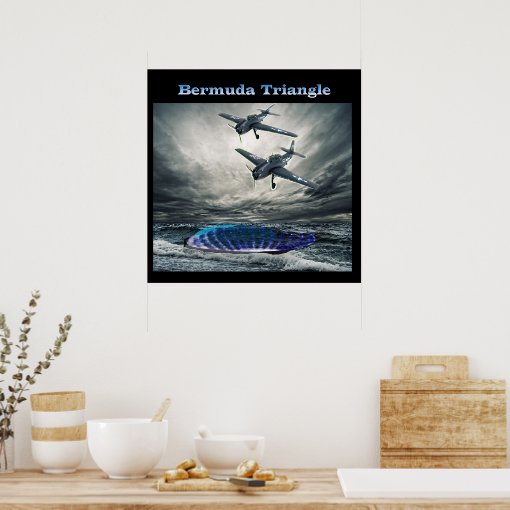 bermuda triangle poster | Zazzle