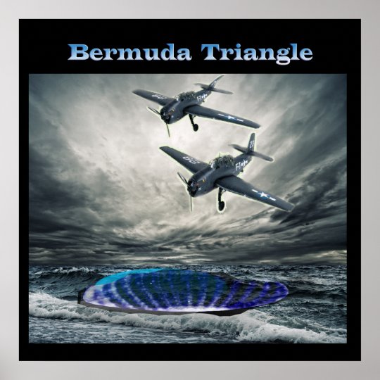 bermuda triangle poster | Zazzle.com
