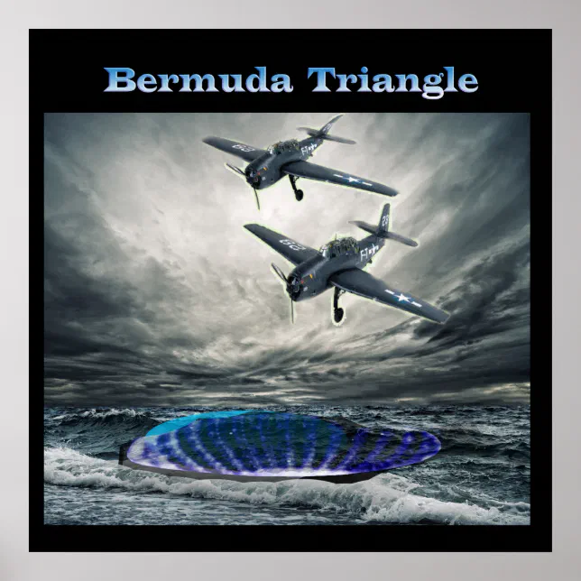 bermuda triangle poster | Zazzle