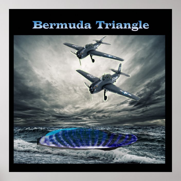 bermuda triangle poster | Zazzle.com