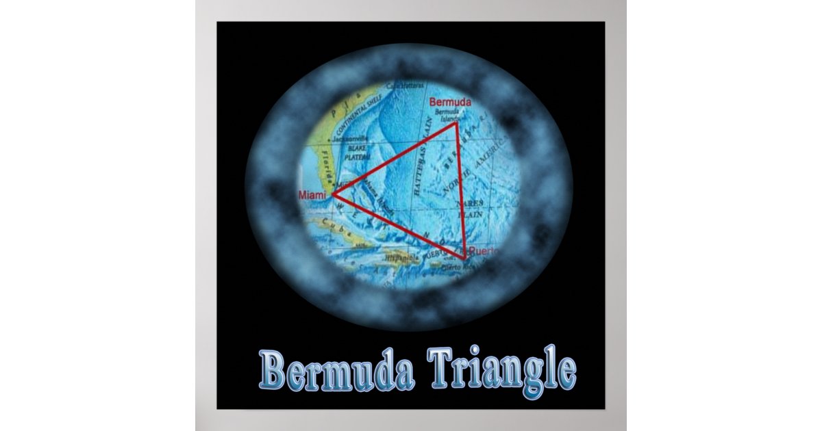 Bermuda Triangle Poster | Zazzle
