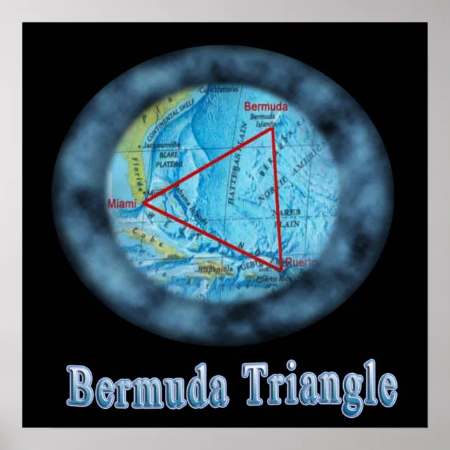Bermuda Triangle Poster | Zazzle