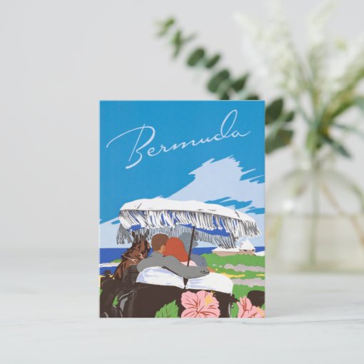 Bermuda Unedited Vintage Photos Old Aesthetic Pict Postcard | Zazzle