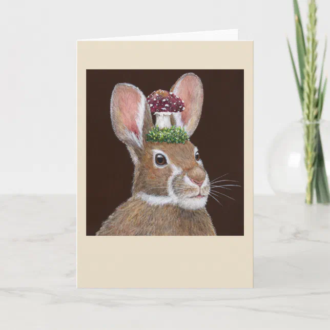 Bernard the bunny card | Zazzle
