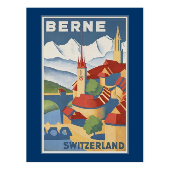 Berne Switzerland Postcard | Zazzle.com