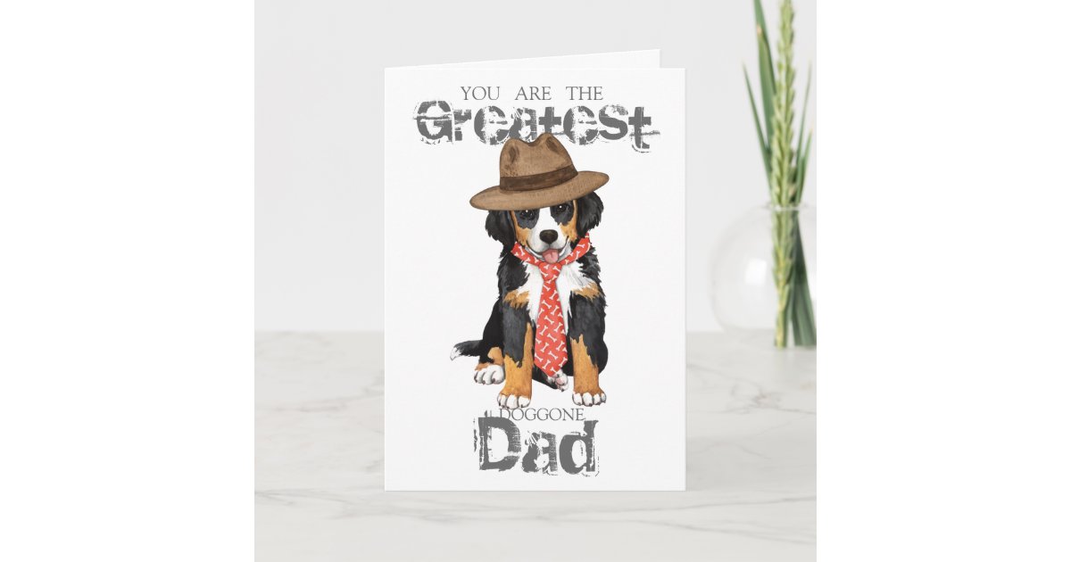 Berner Dad Card | Zazzle