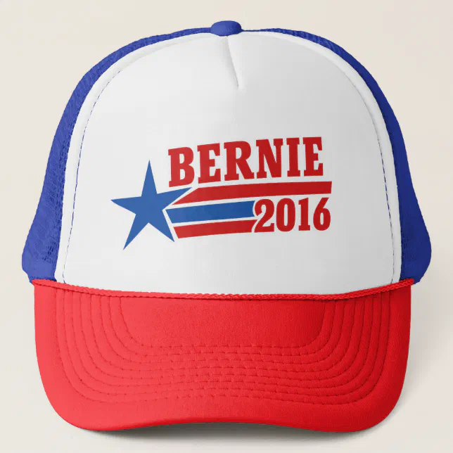 Bernie Sanders 2016 Trucker Hat | Zazzle