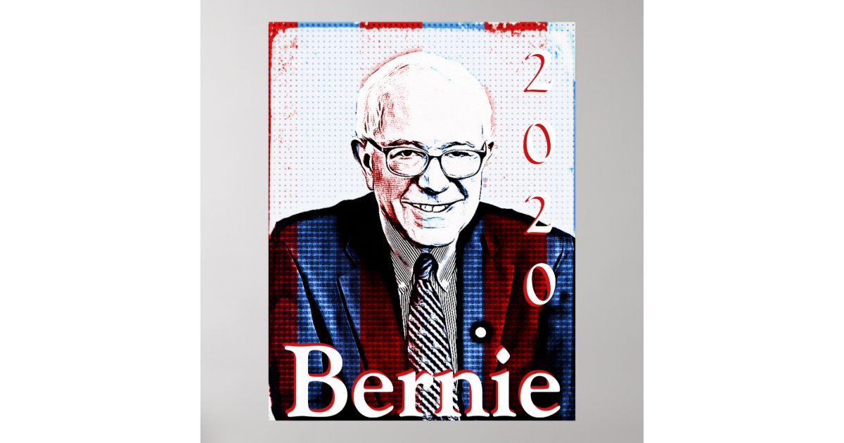 Bernie Sanders 2020 Presidential Election Poster | Zazzle