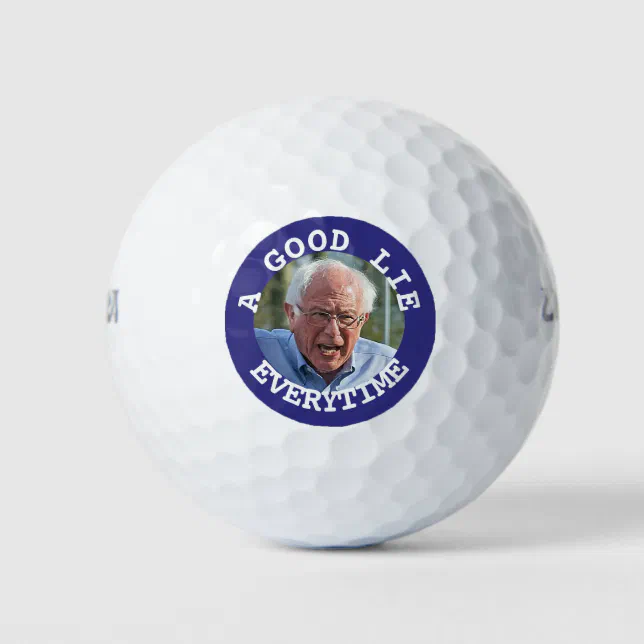 Bernie Sanders Good Lie Golf Balls | Zazzle