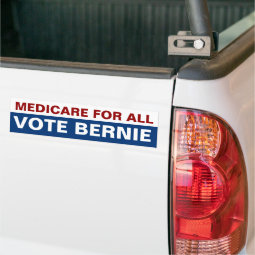 Bernie Sanders President 2020 Medicare for All Bumper Sticker | Zazzle