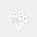 'Berry First' Blueberry 1st Birthday Party Napkins | Zazzle