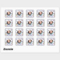 Berry First Boy's Birthday Square Sticker | Zazzle