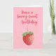 Berry Sweet Birthday Card | Zazzle