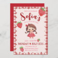 Berry Sweet Birthday Invitation | Zazzle