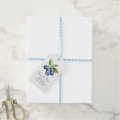 Berry Sweet Blueberries Baby Shower Gift Tags | Zazzle