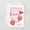Berry Sweet | Classroom Valentine's Day Card | Zazzle