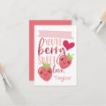 Berry Sweet | Classroom Valentine's Day Card | Zazzle