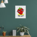 Berry Sweet Funny Strawberry Pun Poster | Zazzle