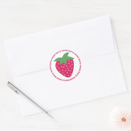Berry Sweet Stickers | Zazzle