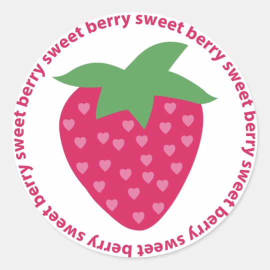 Berry Sweet Stickers | Zazzle.com