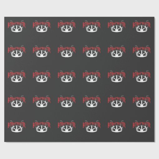 Berserker Viking Runes Norse Paganism Wrapping Paper | Zazzle