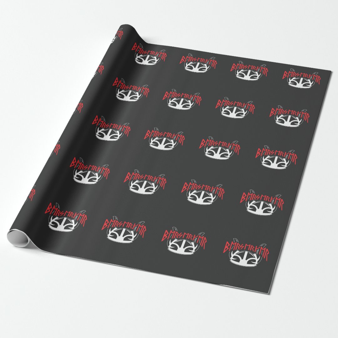Berserker Viking Runes Norse Paganism Wrapping Paper | Zazzle