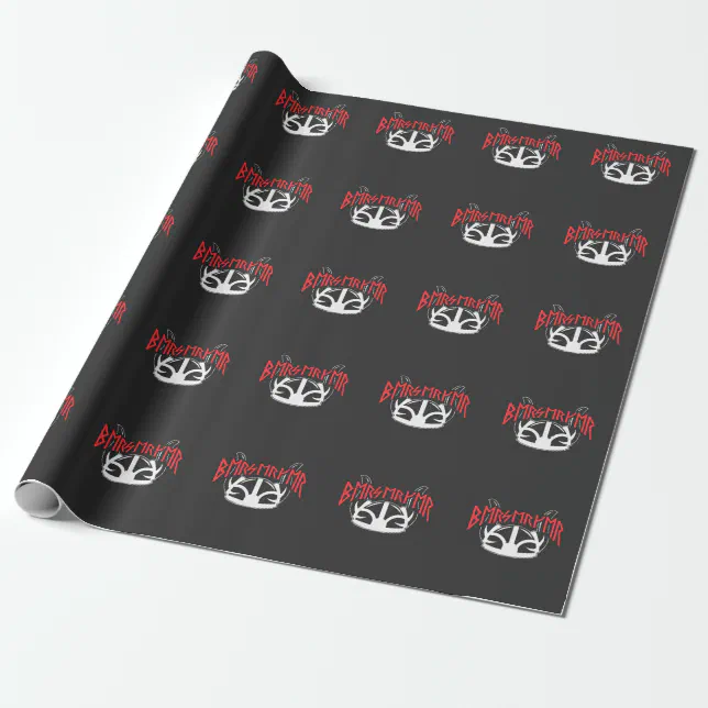 Berserker Viking Runes Norse Paganism Wrapping Paper | Zazzle