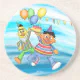 Bert and Ernie Birthday Balloons Coaster | Zazzle