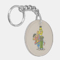 Bert and Ernie Classic Style Keychain | Zazzle