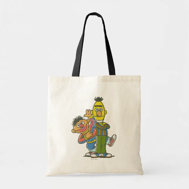 Bert and Ernie Classic Style Tote Bag | Zazzle