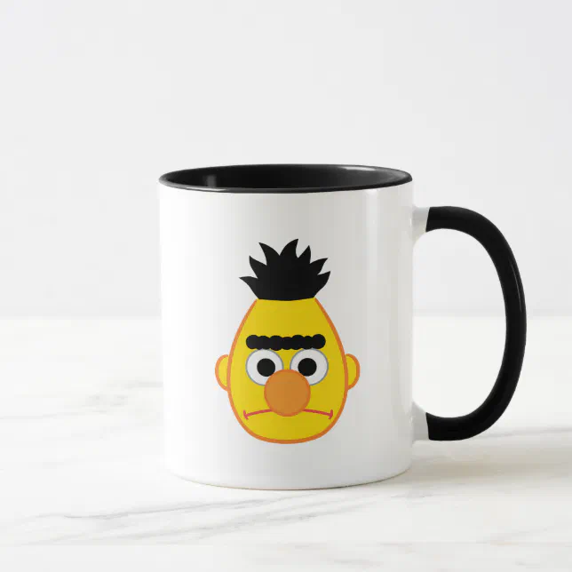 Bert Angry Face Mug | Zazzle
