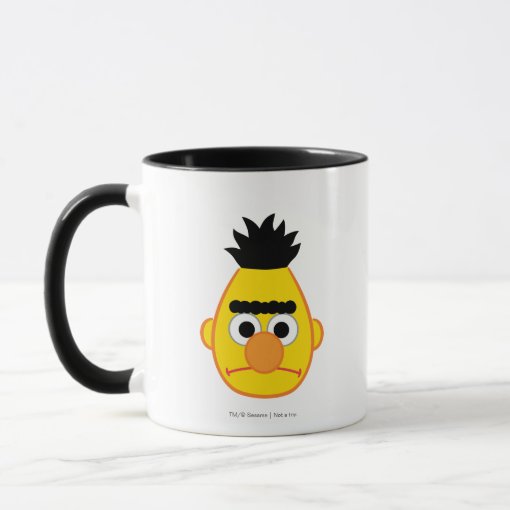Bert Angry Face Mug | Zazzle