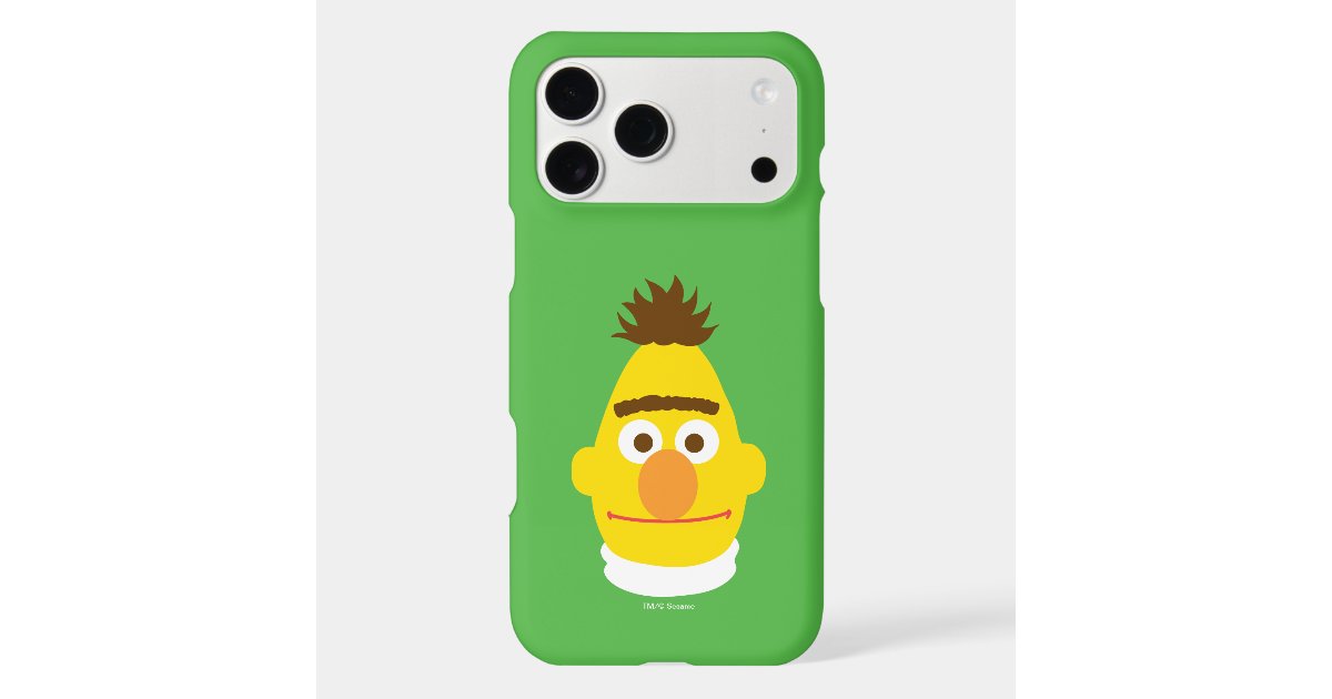 Bert Face Case-Mate iPhone Case | Zazzle