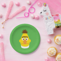 Bert Face Paper Plates | Zazzle