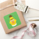 Bert Face Square Sticker | Zazzle