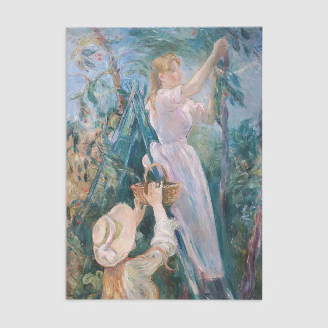 Berthe Morisot - The Cherry Picker Tissue Paper | Zazzle