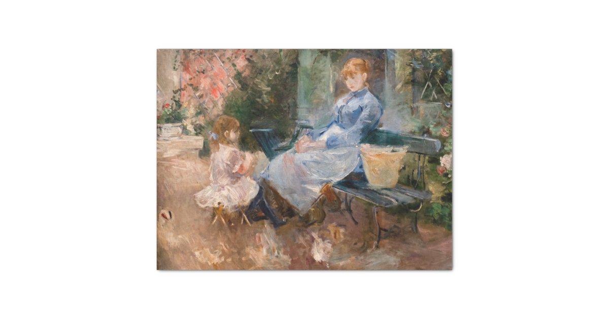 Berthe Morisot - The Fable Tissue Paper | Zazzle
