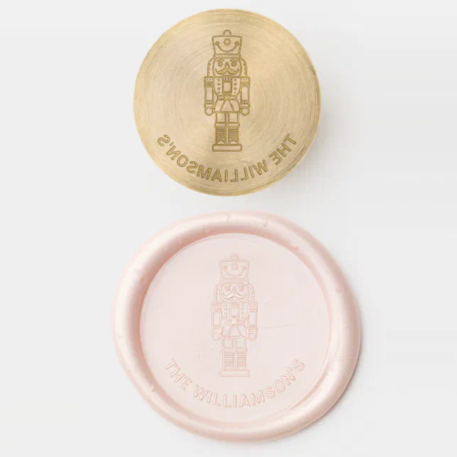 Bespoke Nutcracker Wax Seal Family Stamp | Zazzle