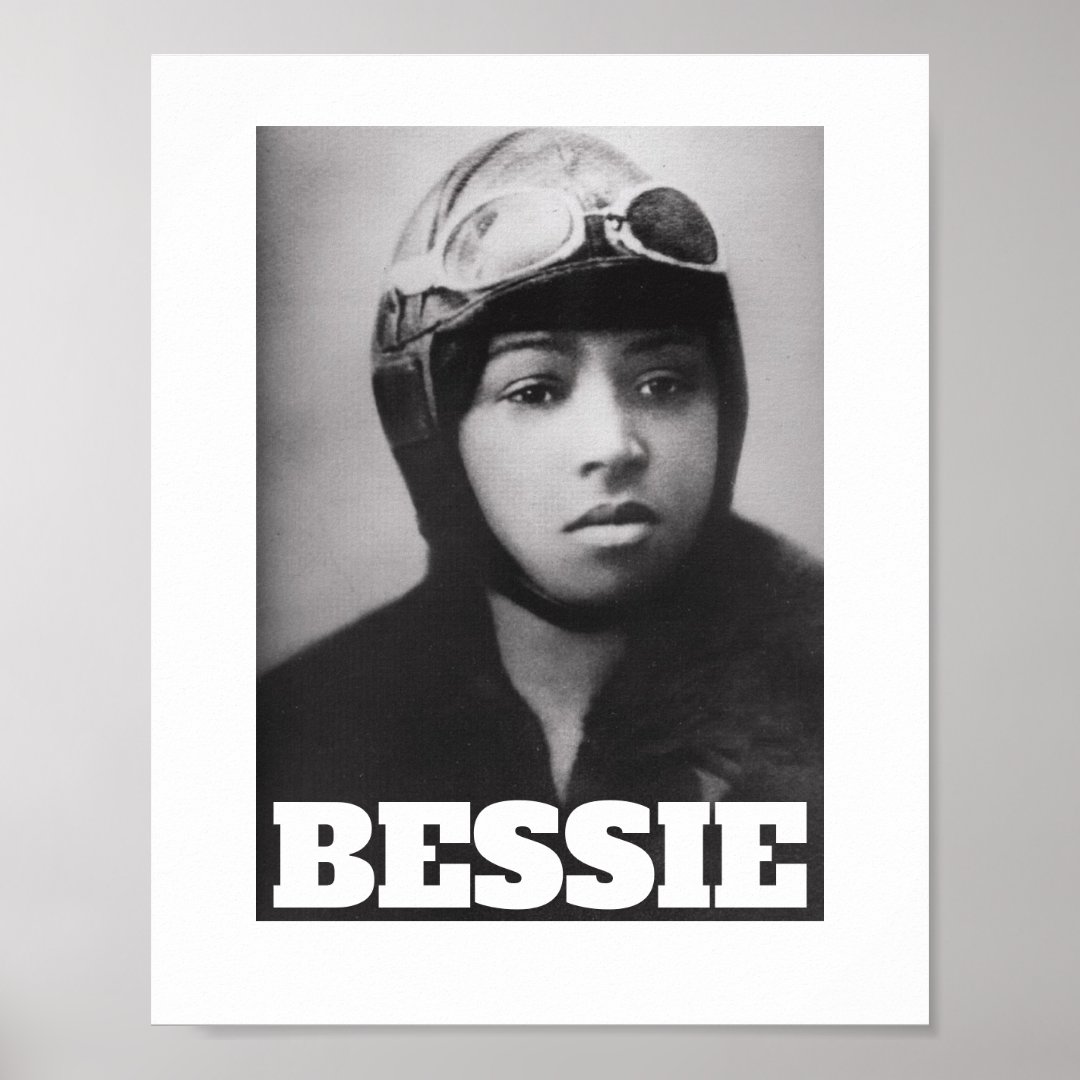 Bessie Coleman - Aviation Pioneer Poster | Zazzle