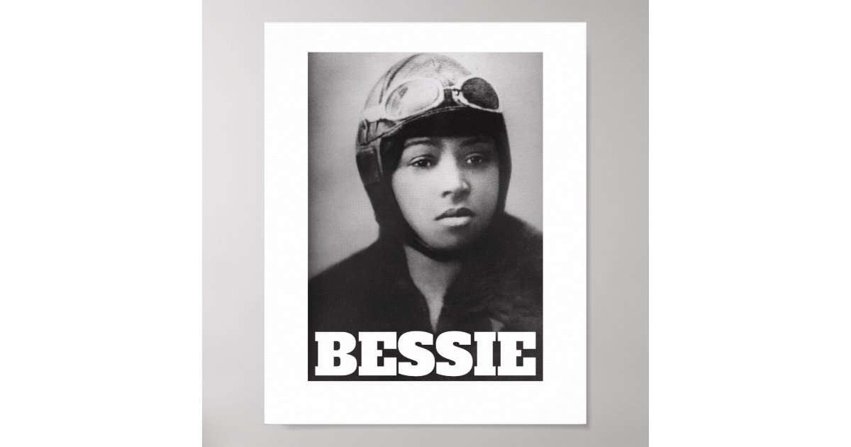 Bessie Coleman - Aviation Pioneer Poster | Zazzle