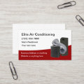 Best Air Conditioning Service Business Cars Business Card | Zazzle