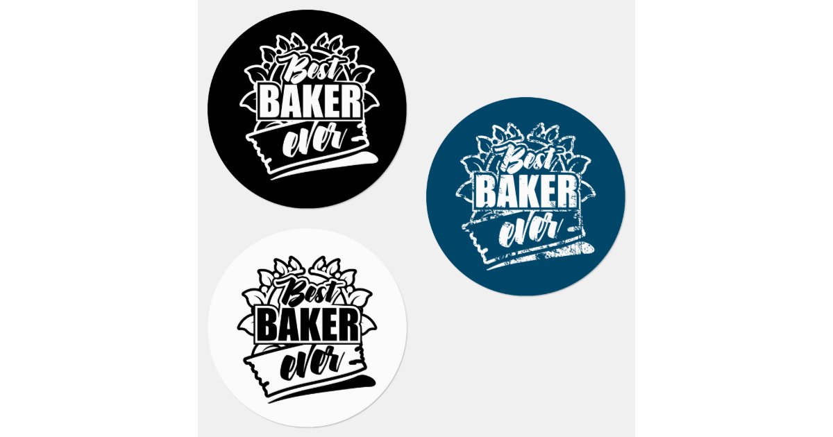 Best Baker Ever Labels | Zazzle