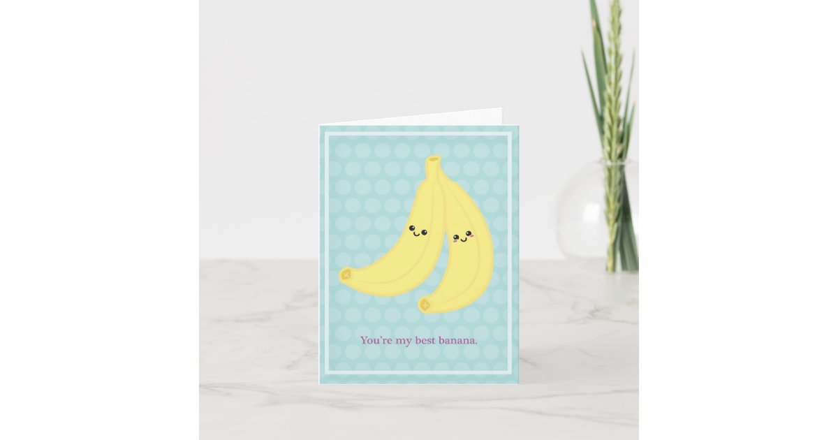 Best Banana Card | Zazzle