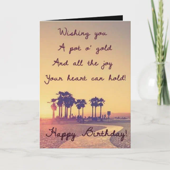 best beautiful and decent Happy birthday card | Zazzle