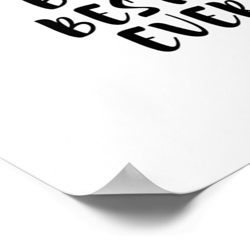 Best bestie poster | Zazzle