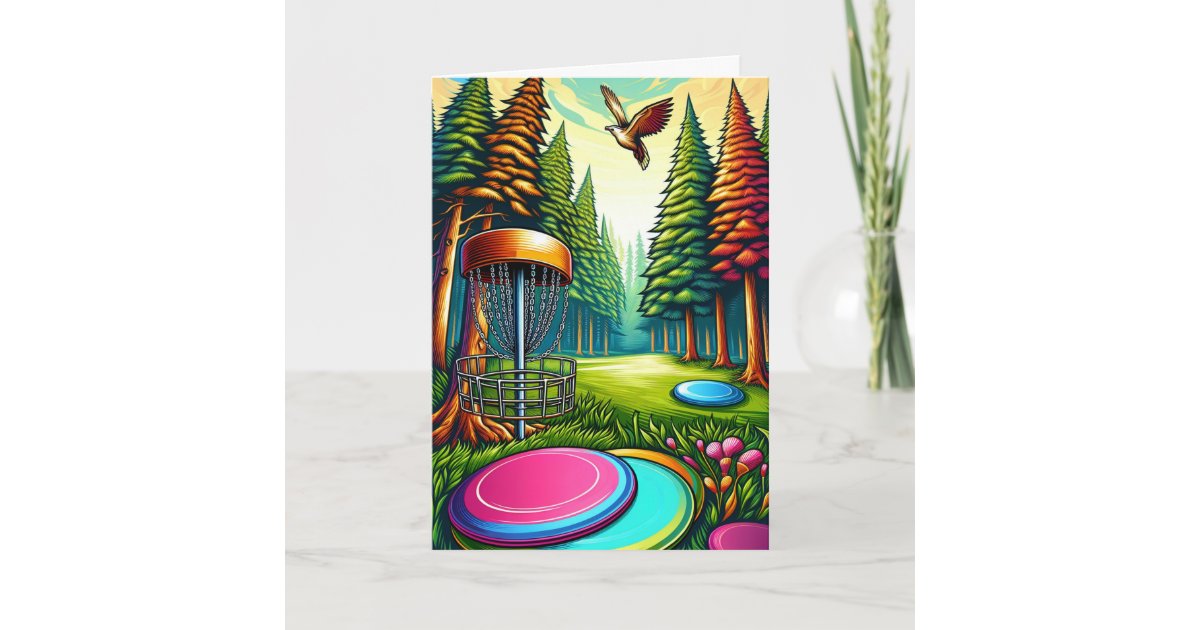 Best Birthday by Par | Disc Golf Card | Zazzle
