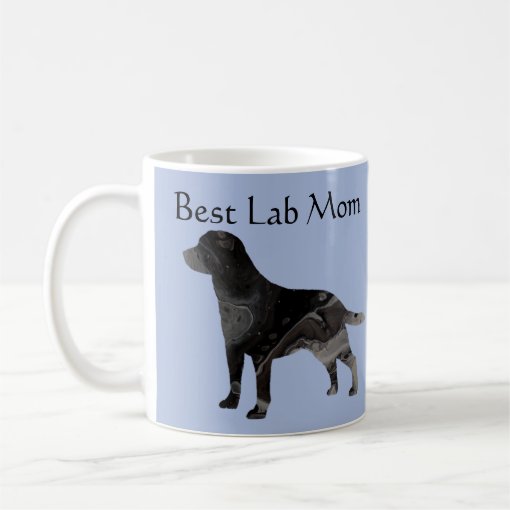 Best Black Lab Mom Coffee Mug Customize Labrador | Zazzle